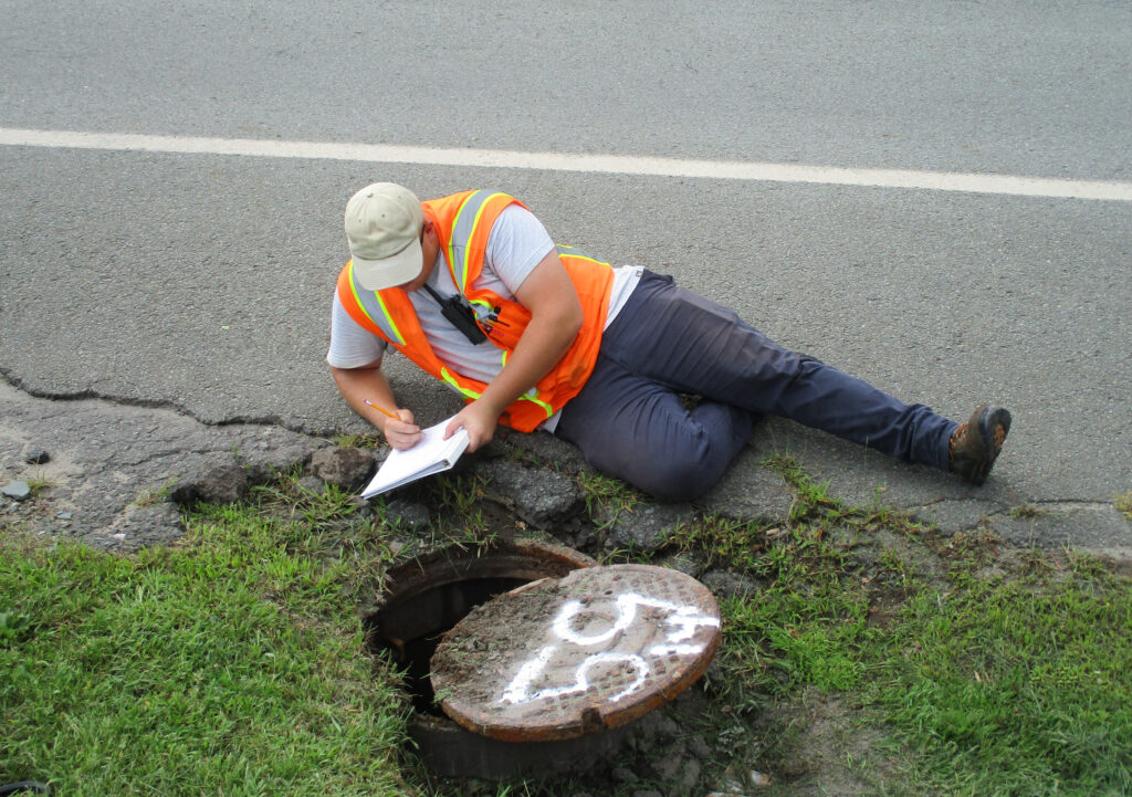 manhole inspection – KC Engineering and Land Surveying, P.C.